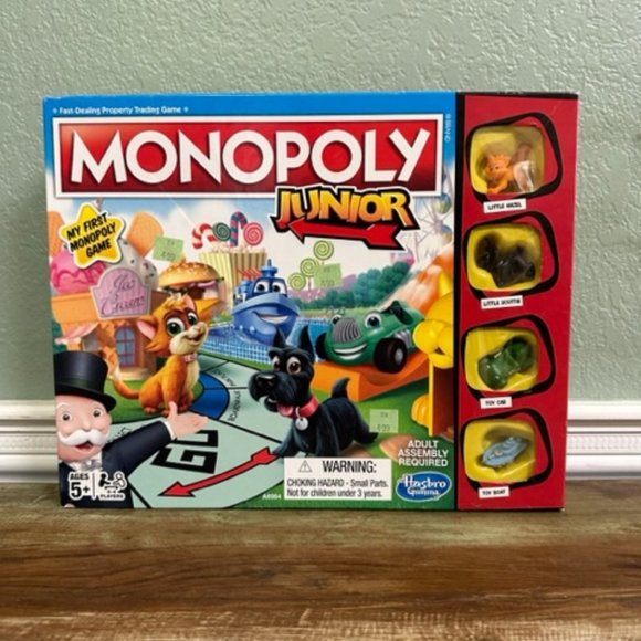Hasbro | Toys | Hasbro Monopoly Junior Board Game | Poshmark